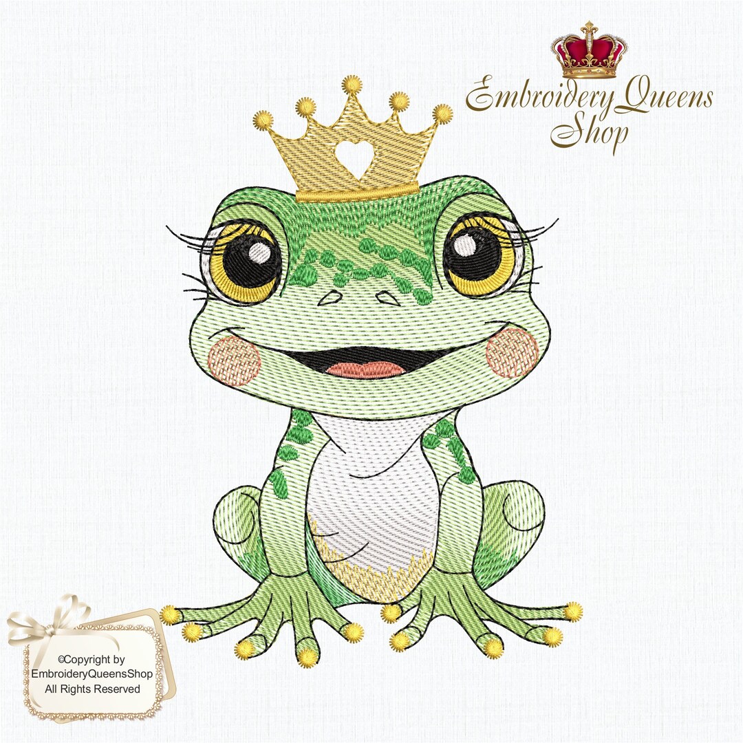 Baby Frog Machine Embroidery Design Swamp Babies Series 3 Sizes to ...