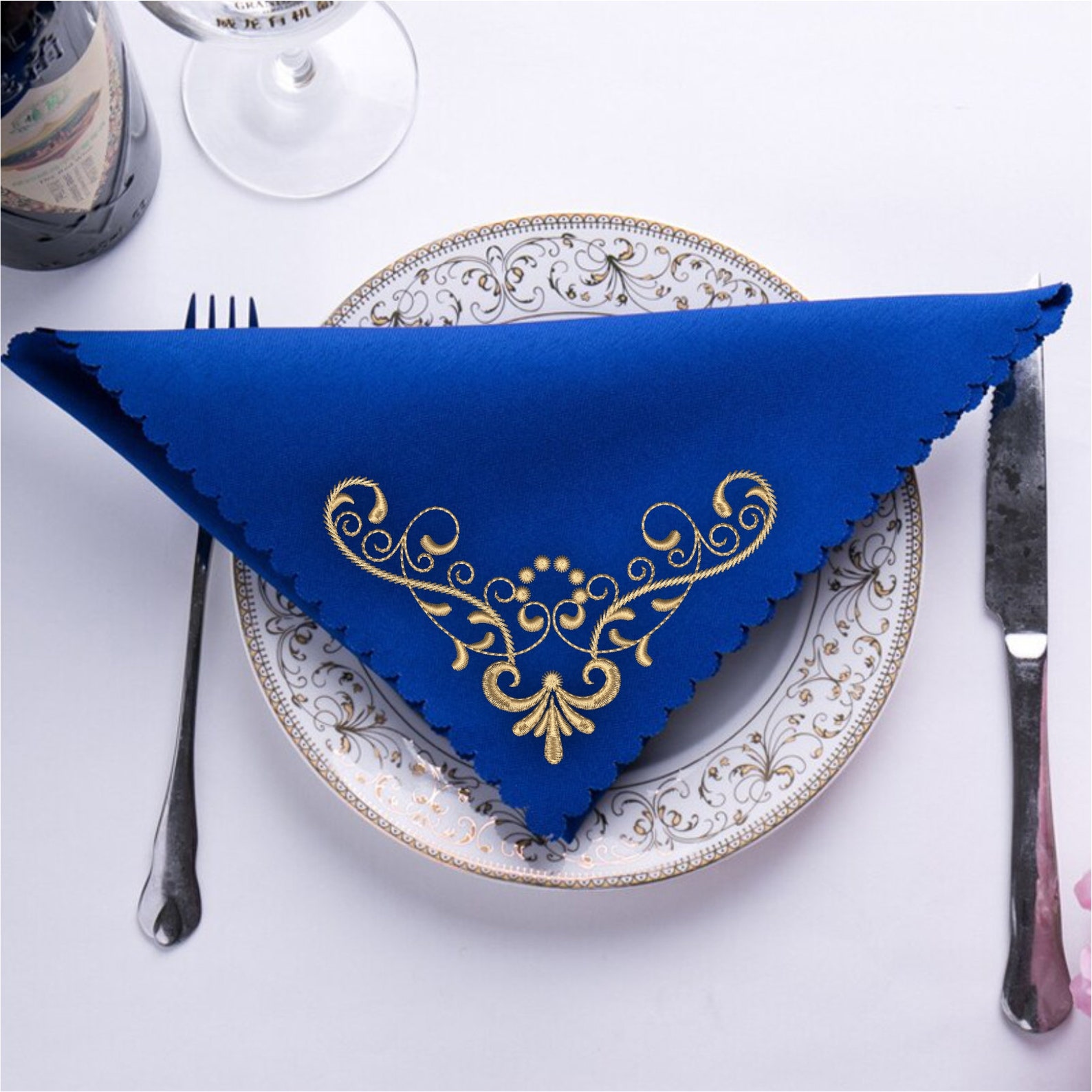 Flurry 5 Flourishes Machine Embroidery Design Set of 4. 5 - Etsy