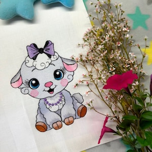 Baby Sheep Machine Embroidery Farm Safari Babies Series 3 Sizes to ...