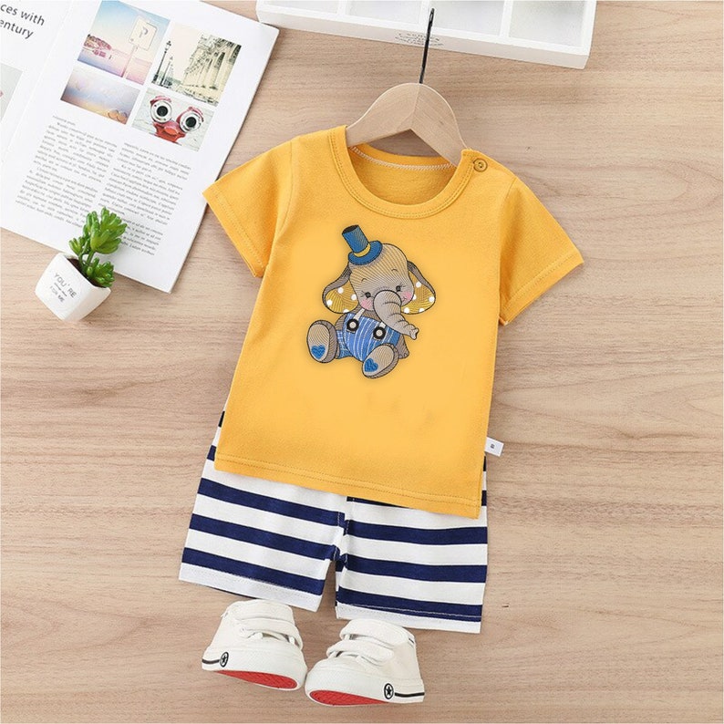 Baby Elephant Machine Embroidery Design Circus Babies Series 3 - Etsy