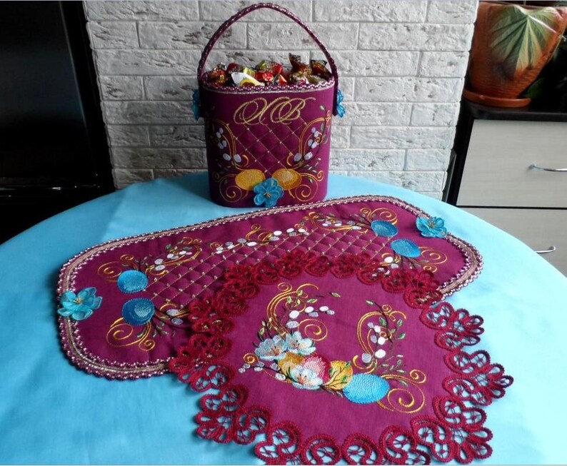 Happy Easter Machine Embroidery Design. 2 Sizes to Download. Easter ...