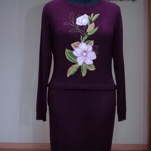 Magnolia Machine Embroidery Design Applique + Embroidery 4 Sizes to ...