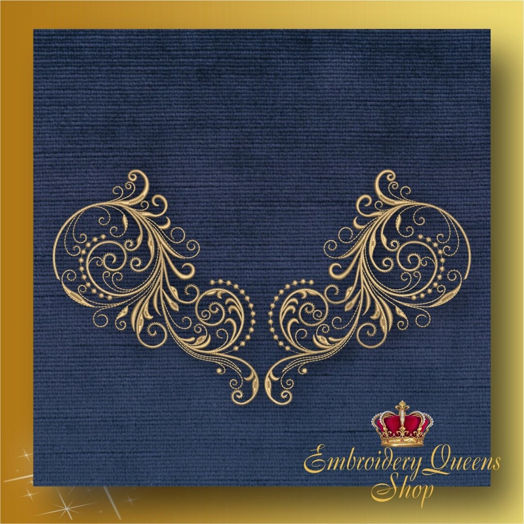 Snow Flurry #3 Machine Embroidery Design Christmas New Year Holidays ...