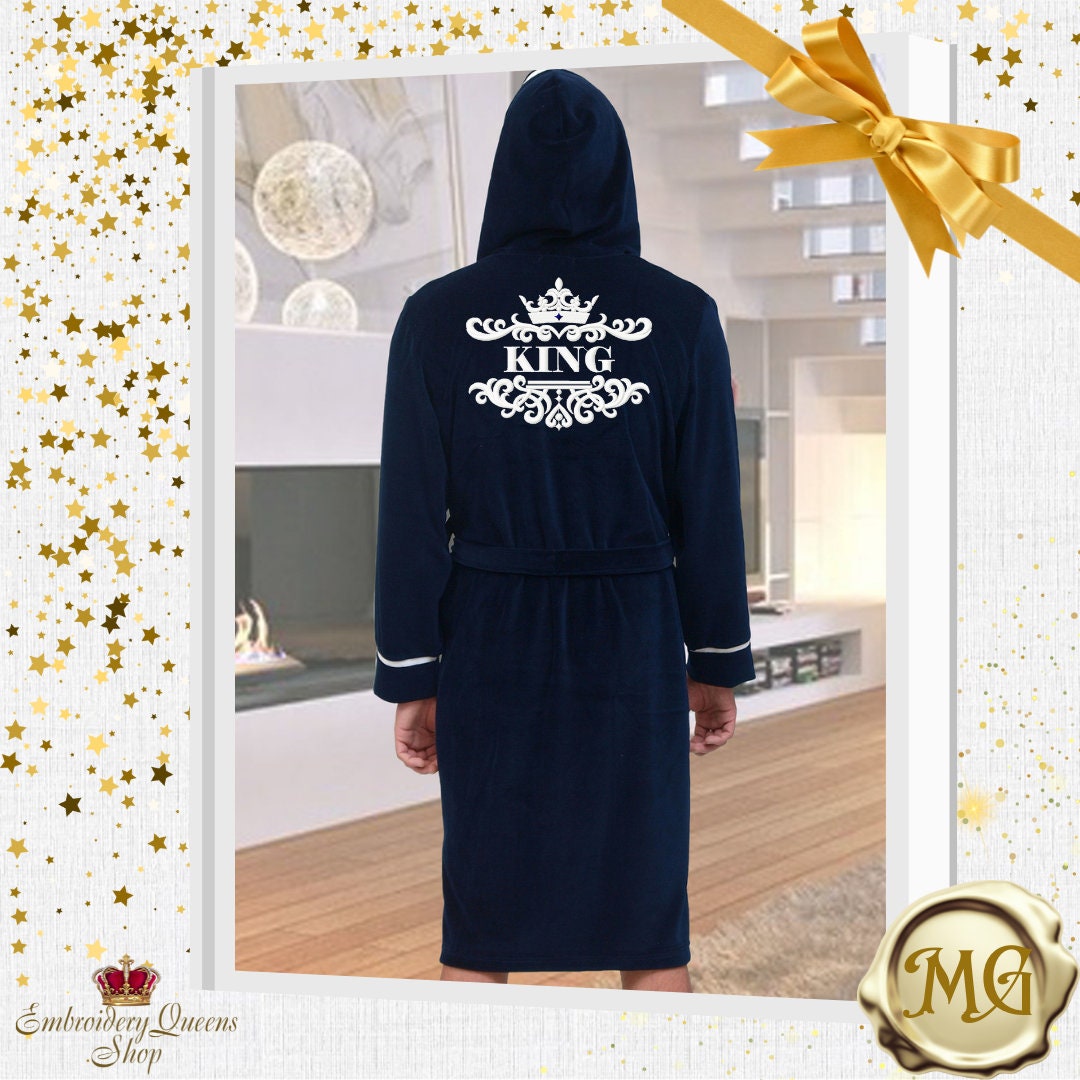 King Crown Machine Embroidery Design 4 Sizes to Download Queen - Etsy