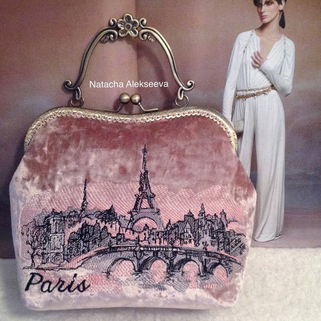 Machine Embroidery Design Paris. Cities Series. for Hoops 5.5x8" and ...