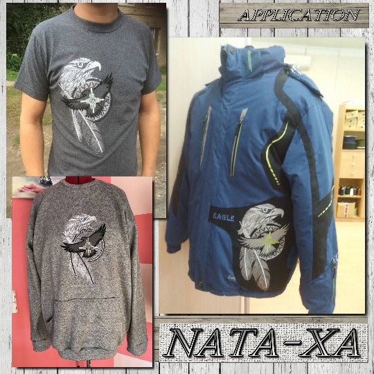 Eagle 1. Machine Embroidery Design With Applique Elements - Etsy