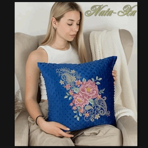 Rose Machine Embroidery Design 4 Sizes to Download Fit 6x9" (150x225mm ...