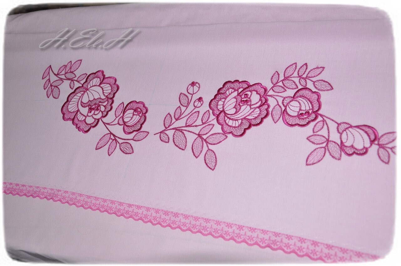 Beautiful Lace Roses Machine Embroidery Designs Set Instant - Etsy