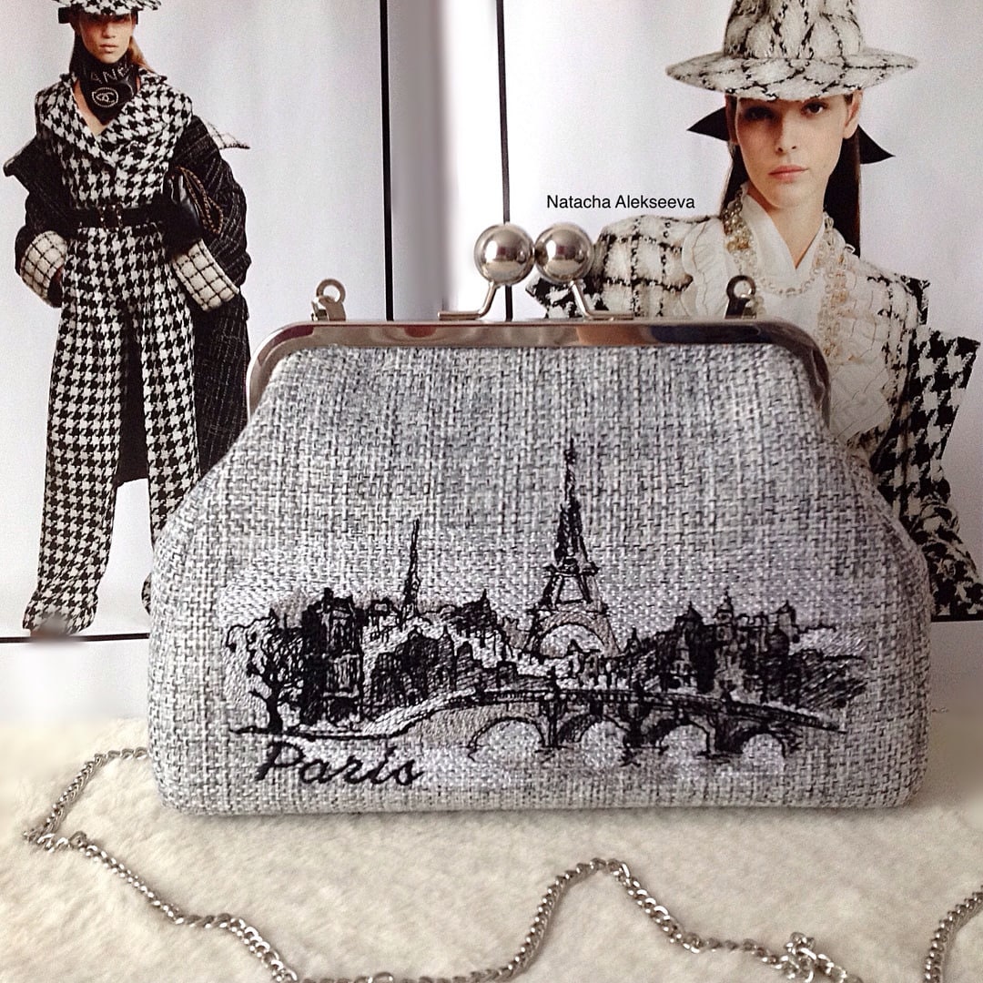 Machine Embroidery Design Paris. Cities Series. for Hoops 5.5x8" and ...