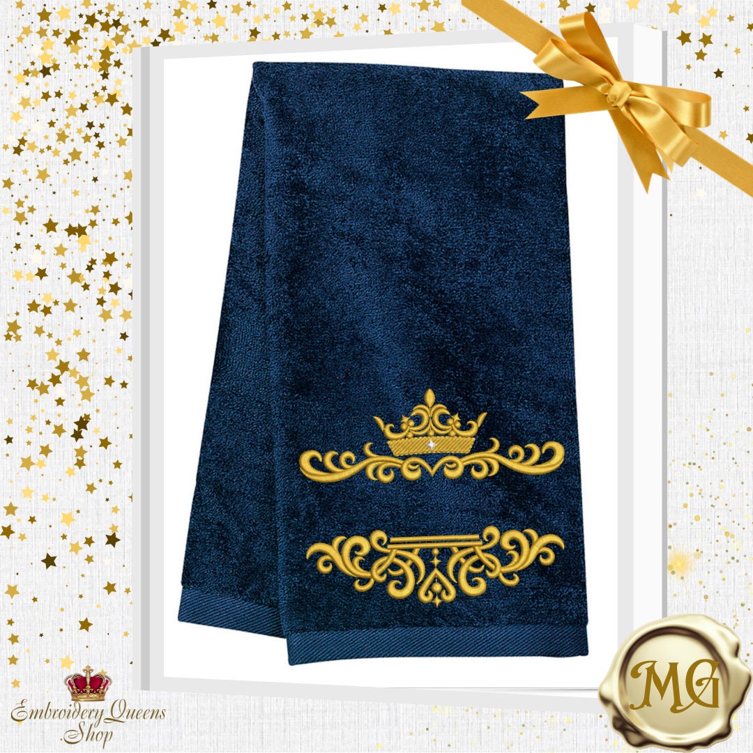 King Crown Machine Embroidery Design 4 Sizes to Download Queen - Etsy