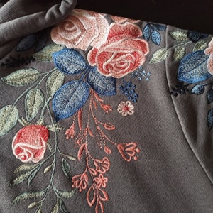 Roses Machine Embroidery Design. Delicate Flowers #2. 3 Sizes to ...