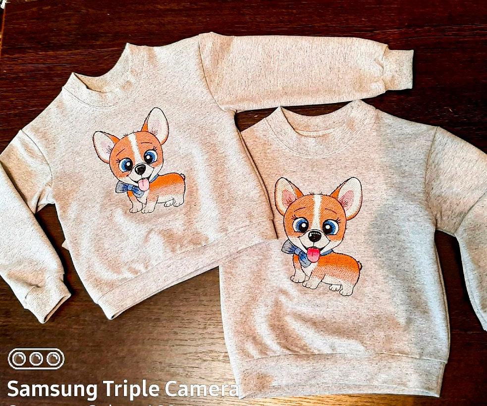 Puppy Dog Machine Embroidery Design Instant Download 2 Sizes - Etsy