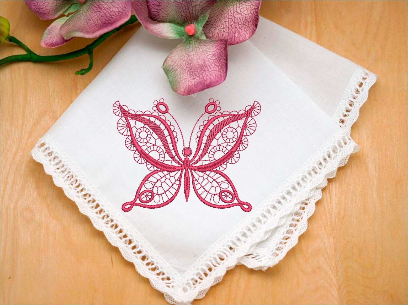Butterfly Machine Embroidery Designs Set of 4 3 Sizes Each for Small ...