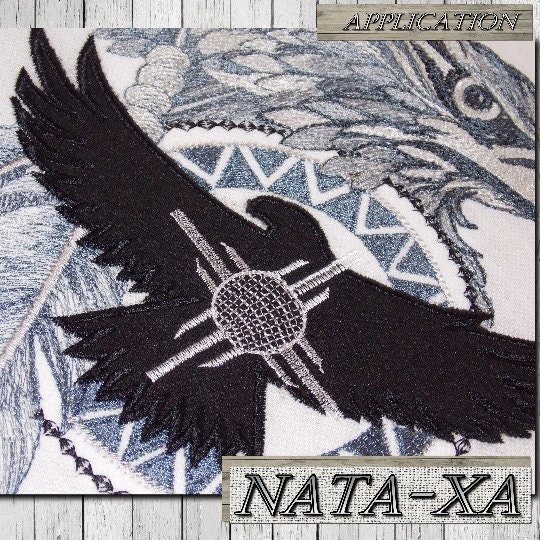 Eagle 1. Machine Embroidery Design With Applique Elements Eagle With ...