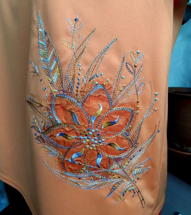 Feather Machine Embroidery Design. 3 Sizes to Download - Etsy