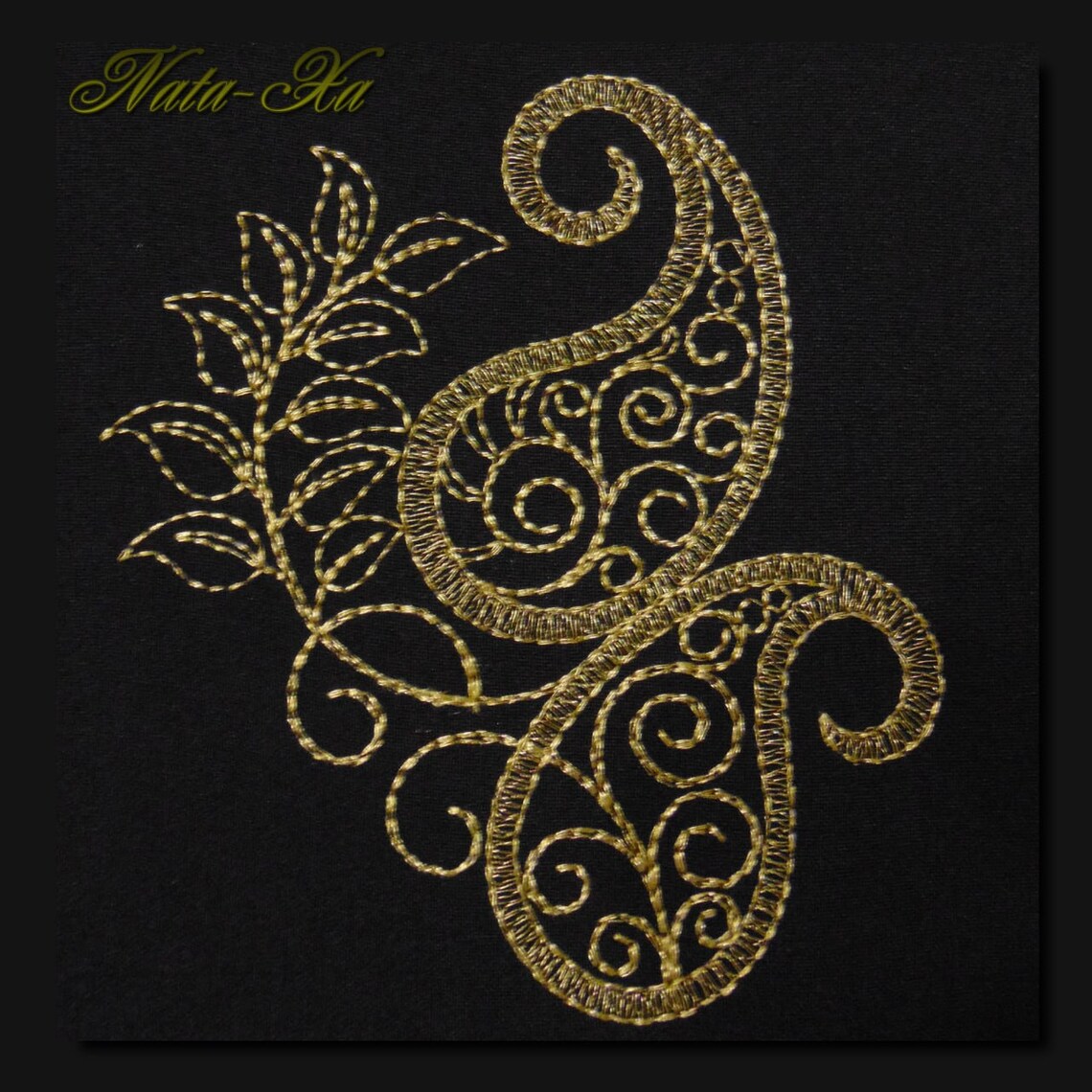 Paisley Machine Embroidery Design Set of 7 Designs 2 Sizes Each Fit 4 ...