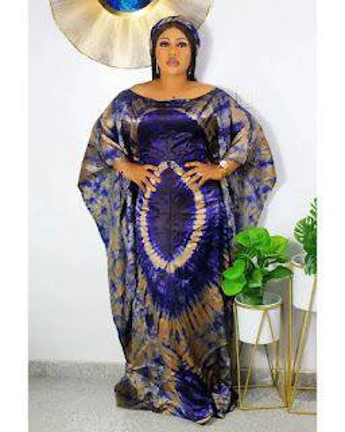 Adire Gown Styles, Adire Styles for Women, Adire Kaftan Styles, Adire ...