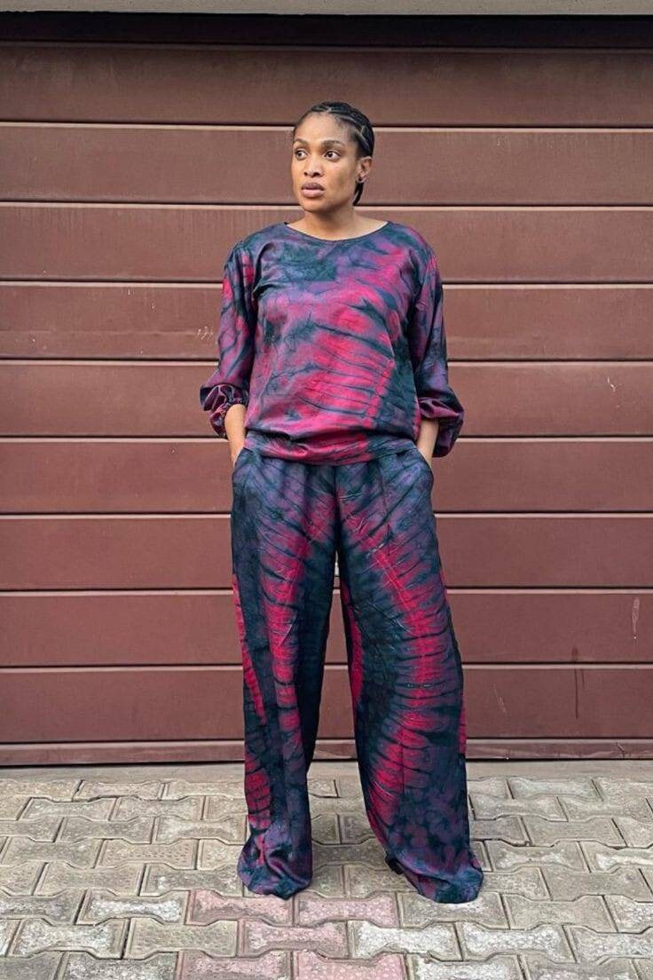 Adire Gown Styles, Adire Styles for Women, Adire Kaftan Styles, Adire ...