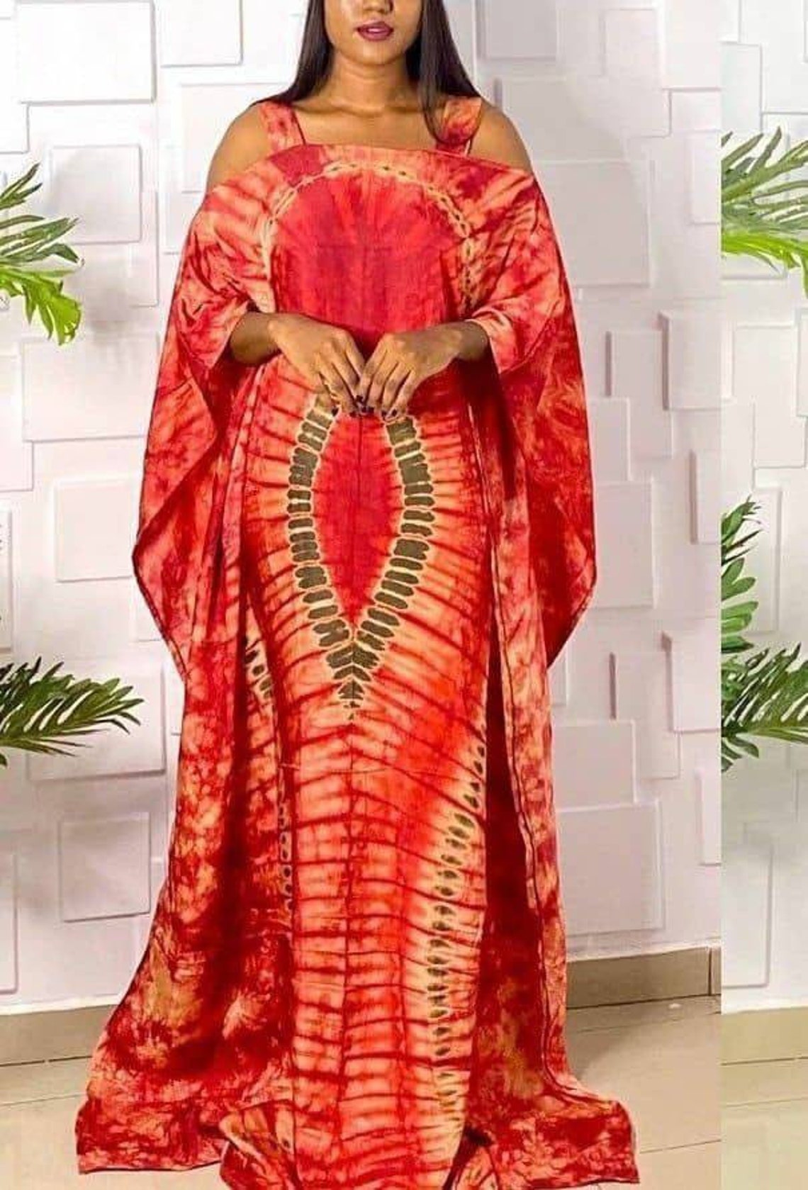 Adire Gown Styles, Adire Styles for Women, Adire Kaftan Styles, Adire ...