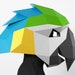 3D Parrot Mask: Polygonal Papercraft Costume (PDF Pattern) - Etsy