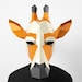 DIY Giraffe Mask: Low Poly Papercraft Costume (PDF Template) - Etsy