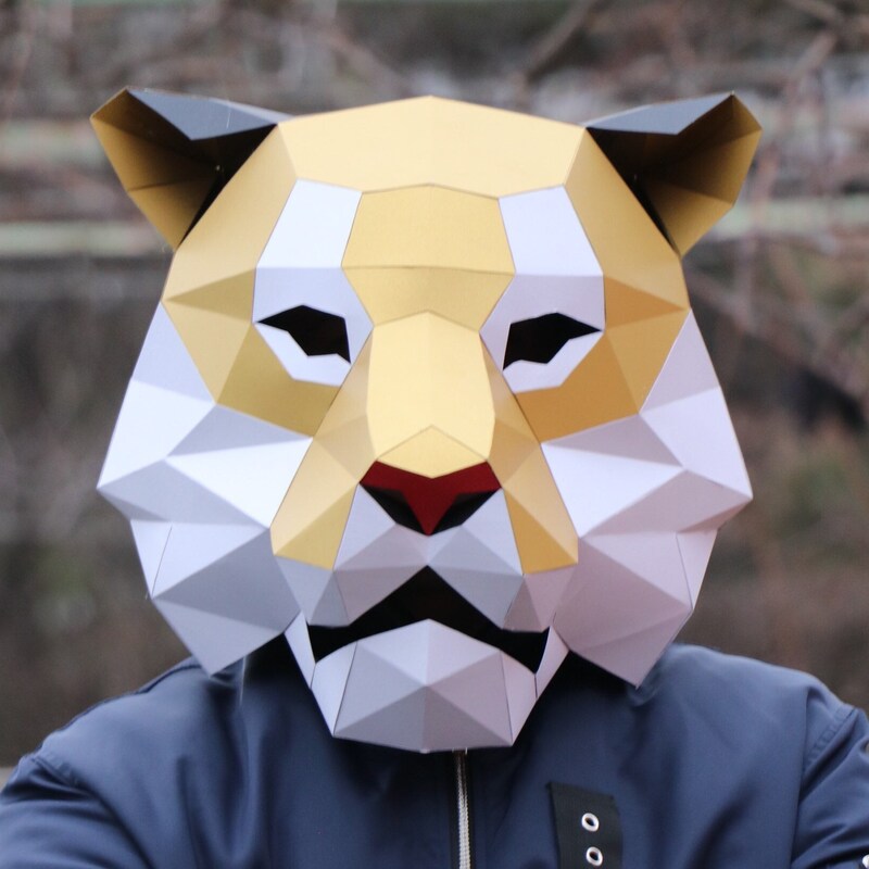 Tiger Mask - Etsy