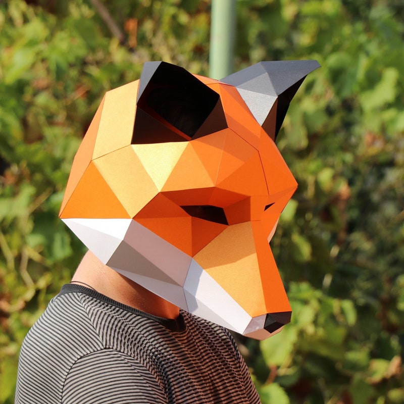 Therian Mask Paper Patterns - Etsy