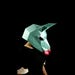 Low Poly Llama Mask: DIY Papercraft Costume (PDF Template) - Etsy