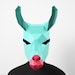 Low Poly Llama Mask: DIY Papercraft Costume (PDF Template) - Etsy