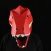 T-rex Low Poly Mask, DIY Paper Craft Mask Dinosaur, PDF Template for 3D ...