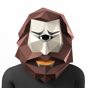 Cyclops Mask, Greek Mythology Cosplay PDF Pattern, Halloween Costume ...