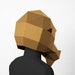Baboon Mask DIY: Low Poly Papercraft Costume (PDF Template) - Etsy