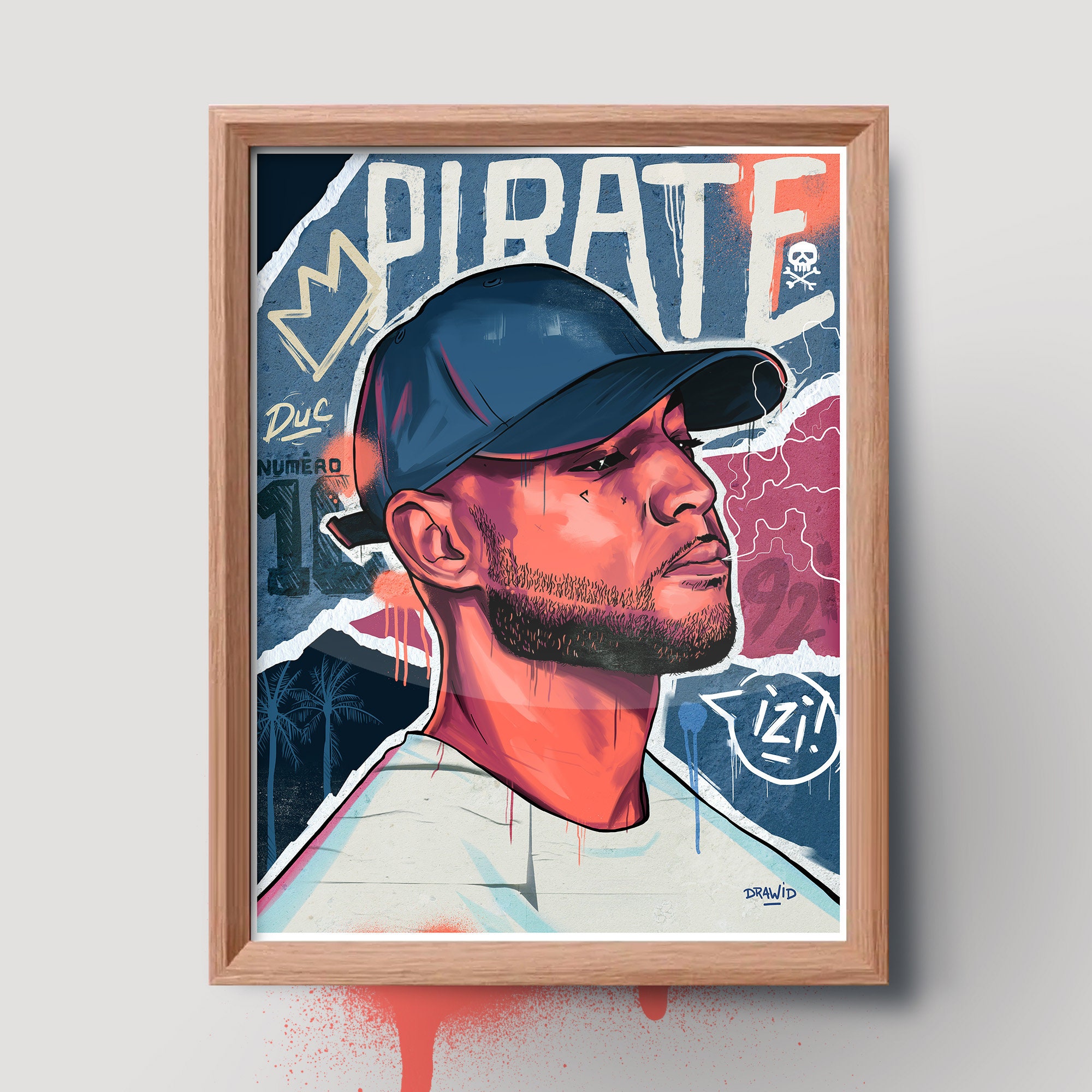 Poster Portrait of Booba Illustration - Etsy