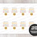 Sunglasses Editable Printable Gift Tags, Personalized End of School ...