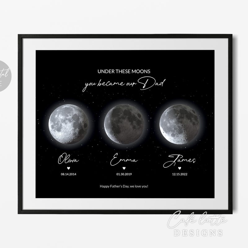 Moon Phase Baby Print - Etsy