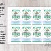 Friend St. Patricks Day Printable Gift Tags, Editable Personalized ...