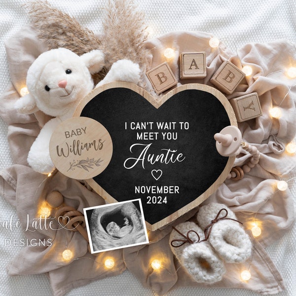 Pregnancy Announcement Digital for Aunt - Etsy