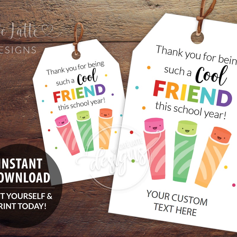 Popsicle Gift Tag - 60+ Gift Ideas for 2025