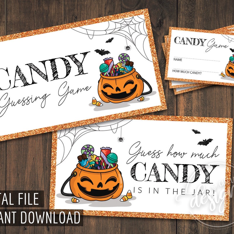 Candy Guess Game - Etsy