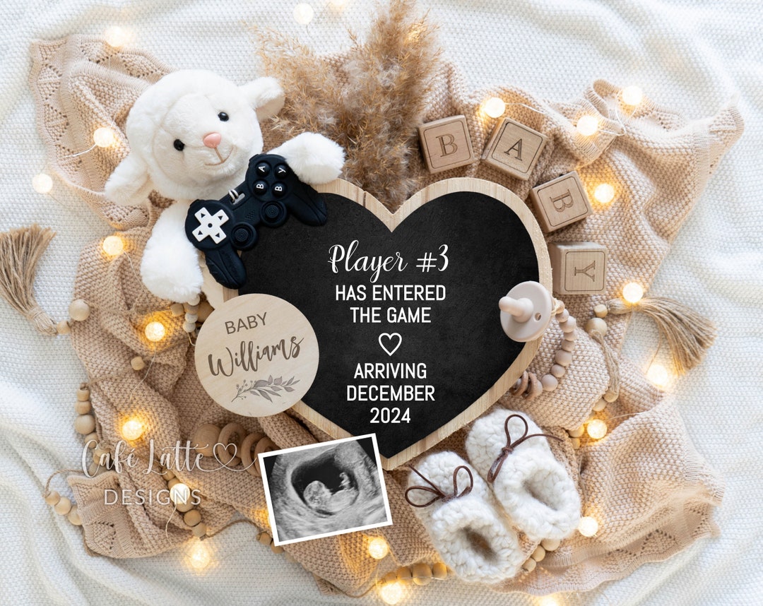 Pregnancy Announcement Digital, Pregnancy Announcement to Husband ...