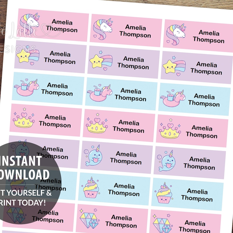 School Labels Svg - Etsy Canada