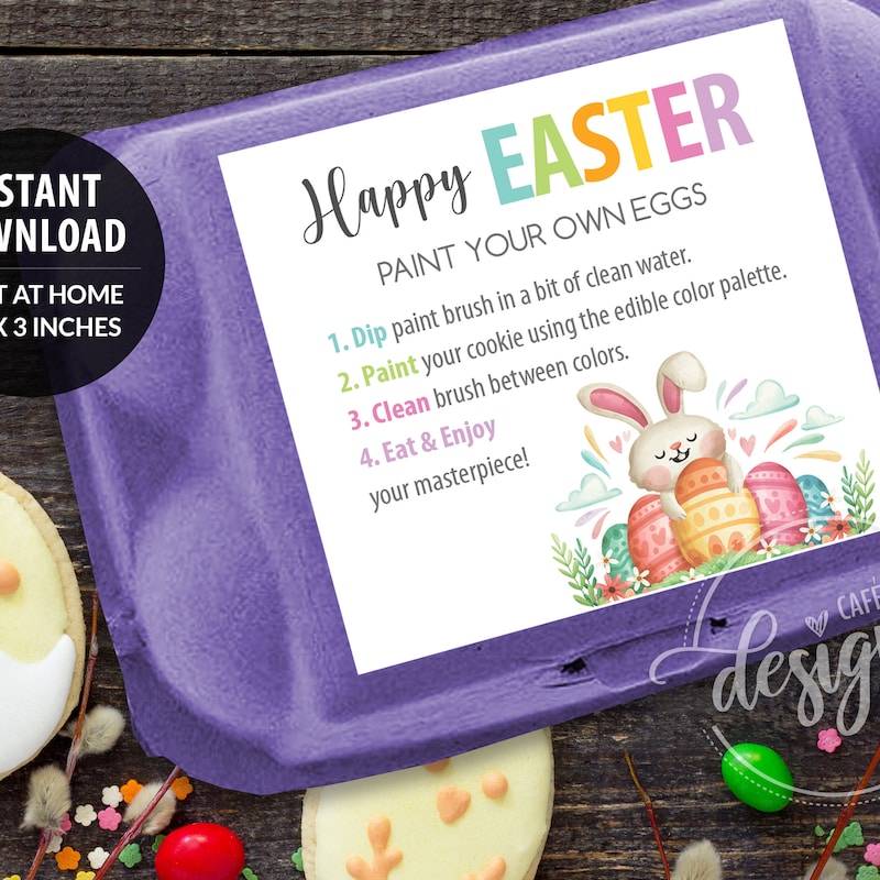 Diy Blue Easter Eggs - Etsy