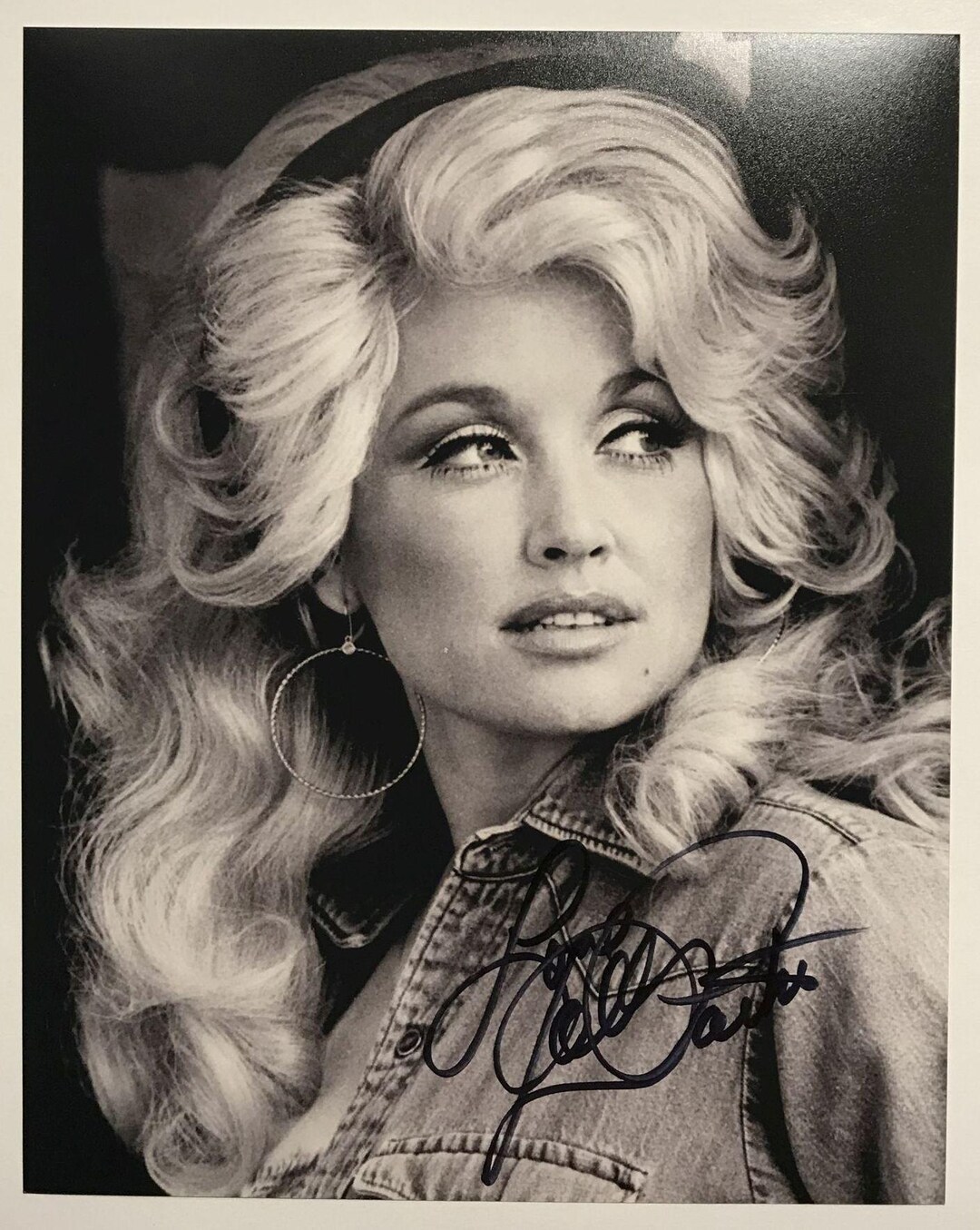 Dolly Parton Signed Autographed Glossy 8x10 Photo Lifetime COA - Etsy