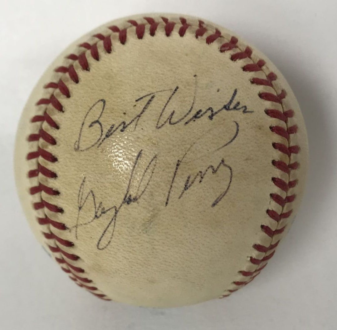 Gaylord Perry & Jim Perry Signed Autographed Official American League ...
