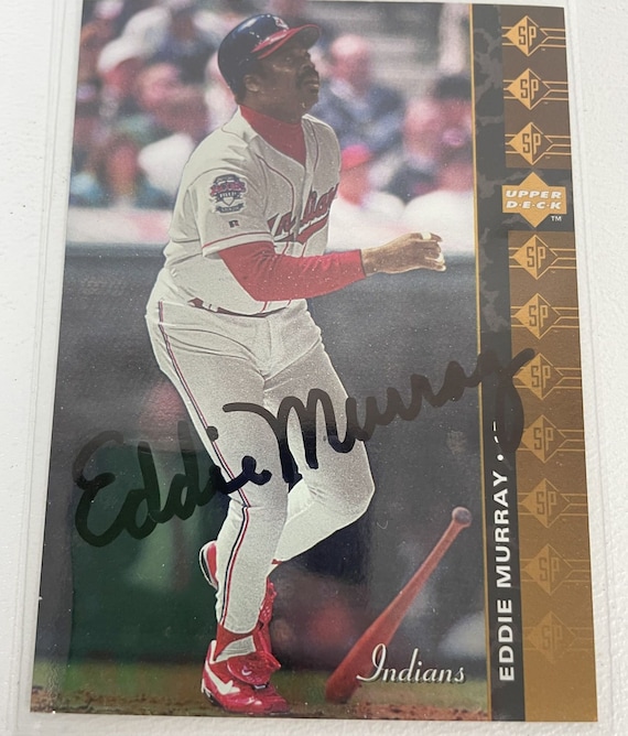 Eddie Murray Signed Autographed 1994 UD SP Baseball Card - Etsy