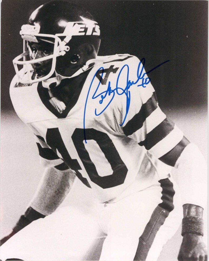 Bobby Jackson Signed Autographed 8x10 Photo new York Jets - Etsy Denmark