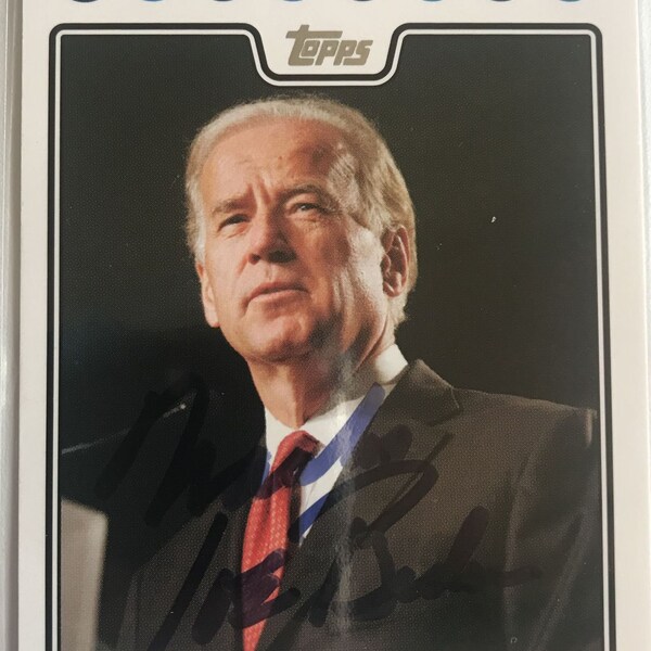 Joe Biden Trading Card - Etsy