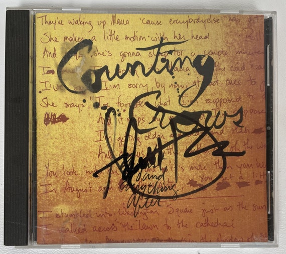 Adam Duritz Signed Autographed counting Crows | Etsy