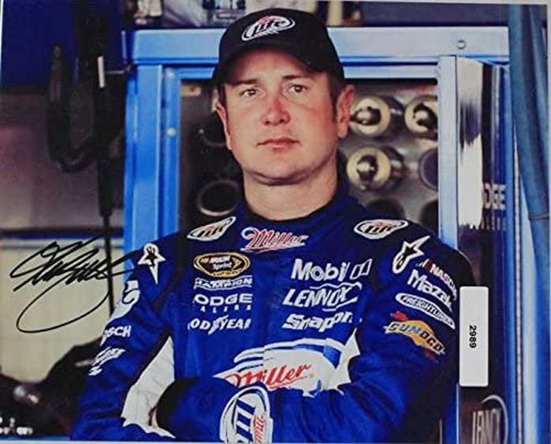 Kurt Busch Signed Autographed NASCAR Glossy 8x10 Photo - COA Matching ...