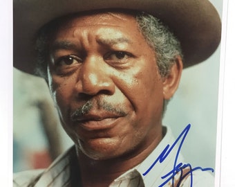 Morgan Freeman Signed Autographed glory Glossy 8x10 Photo COA Matching ...